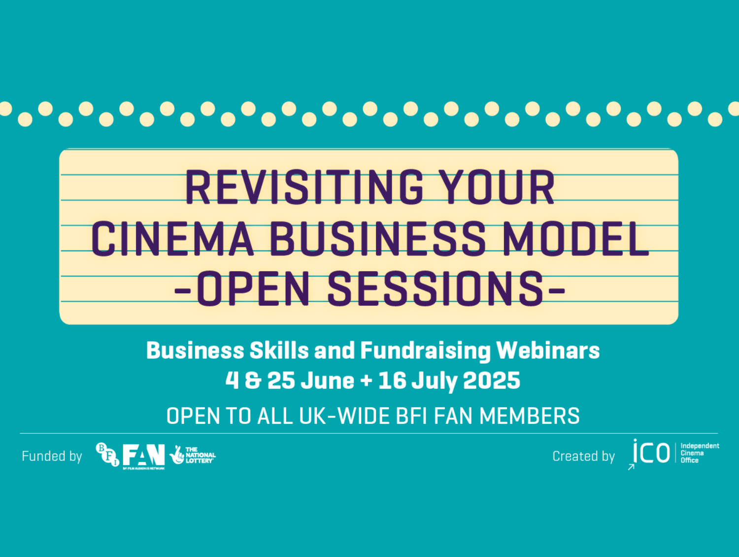 Revisiting Your Cinema Business Model - Open Webinars 2025 - Film Hub ...